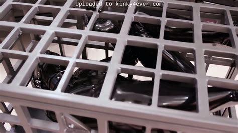 Caged Latex Doll Denies Self Orgasm Eporner