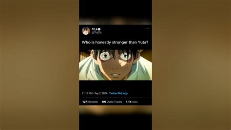 Yuta Rage 😈 Edit Jujutsu Kaisen Youtube