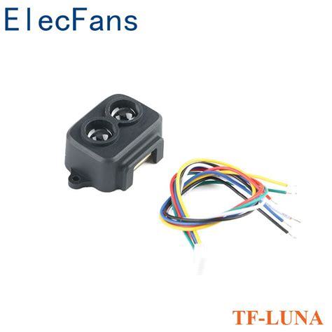 ToF Laser Ranging Sensor Module TF Luna M LIDAR UART I C IIC With Cable Meters Elecfans LaserSE