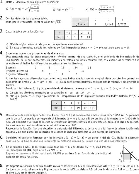 Funciones Ejercicios Resueltos Matematicas Bachillerato Pdf My Xxx