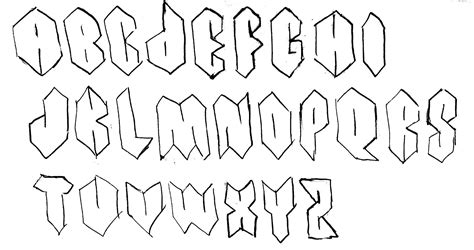 Cool Letters Alphabet