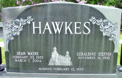 Dean Wayne Hawkes 1925 2004 Find A Grave Memorial