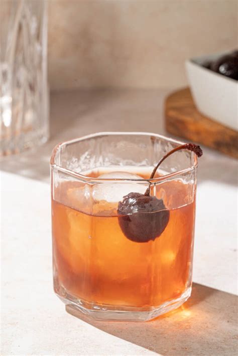 Cherry Old Fashioned The Boozy Ginger