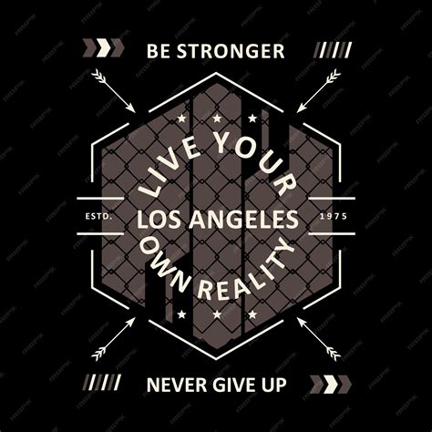 Premium Vector Be Stronger Never Give Up Slogan Graphic Vecor Print