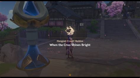 Hangout Event Beidou Training The Shield Of The Crux Genshin
