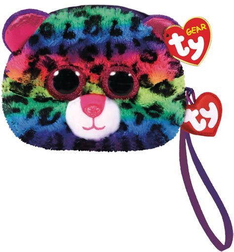 Ty Dotty The Leopard Plush Wristlet Party City