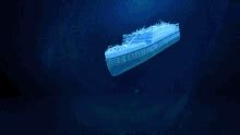 Titanic Hitting Iceberg 