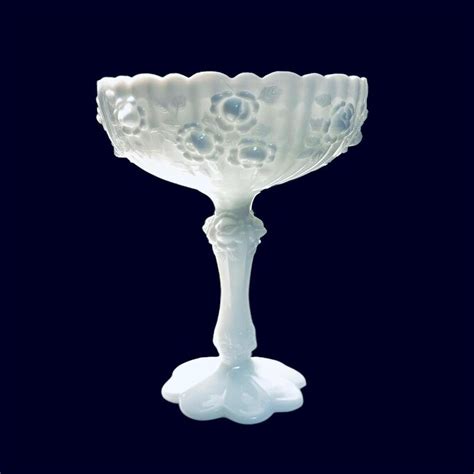 Fenton Milk Glass Etsy