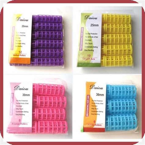 1packldaiouchair~qcurlerfrollersbhaircstylingjplastickcurlers Random Color