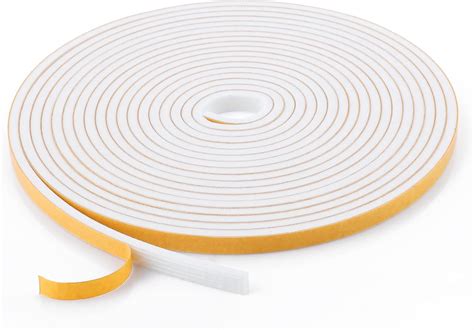 Abeillo 5m Window Draft Excluder Tape Self Adhesive Window Seal Strip