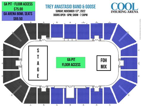 Seating Charts Cool Insuring Arena