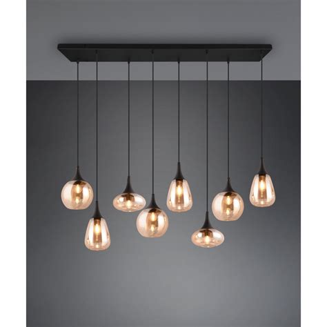 Trio Lumina Pendant Light Black 317000813 Uk