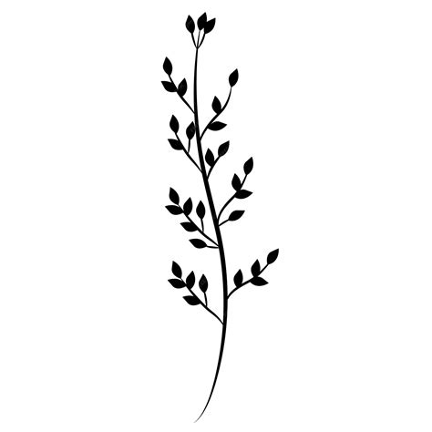 Premium Vector Floral Botanic Elements Vector Illustration