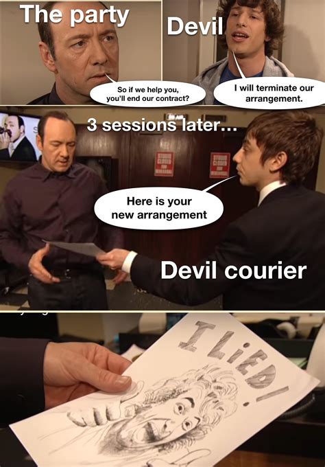 Devils Never Let Go R Dndmemes