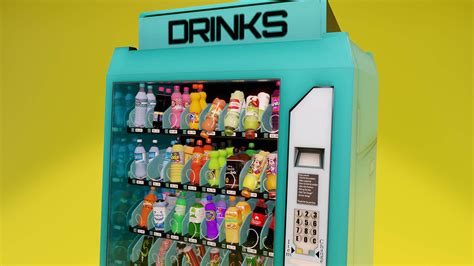 Vending Machines 3d Model By Zelad