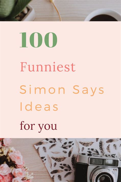 The Best Simon Says Commands 225 Phrases And Ideas Artofit