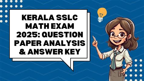 Kerala Sslc Math Exam 2025 Question Paper Analysis And Answer Key