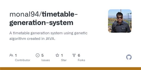 Github Monal94timetable Generation System A Timetable Generation