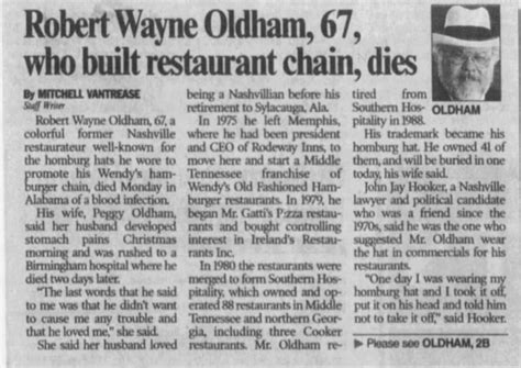 Robert Wayne Oldham ™