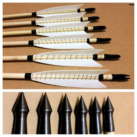 Diy Archery Arrow Making Diy Archery Arrow Customization Wood Arrows