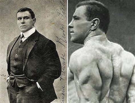 George Hackenschmidt Bench Press Vintage Muscle Men Strongman