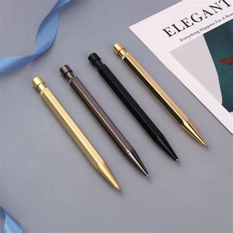 Ttx W546b Hexagonal Metal Push Pen Ttxpens