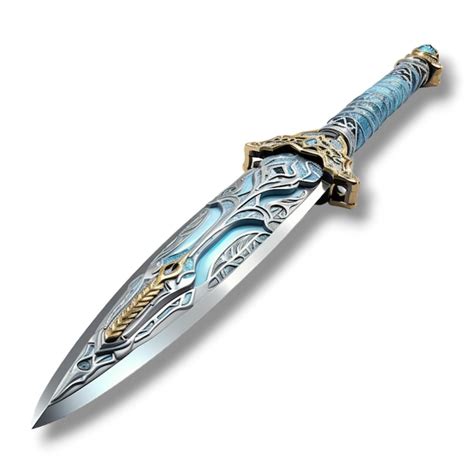 Premium Ai Image A Knif That Is Sitting On Top Of A White Background In The Style Of Realistic