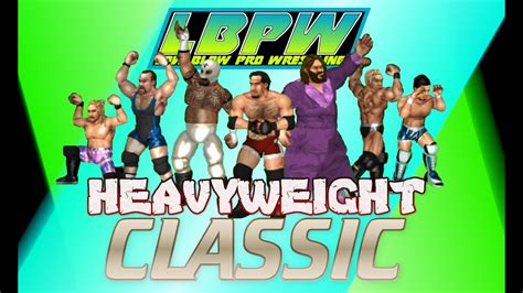 Low Blow Pro Wrestling Heavyweight Classic Finals Youtube