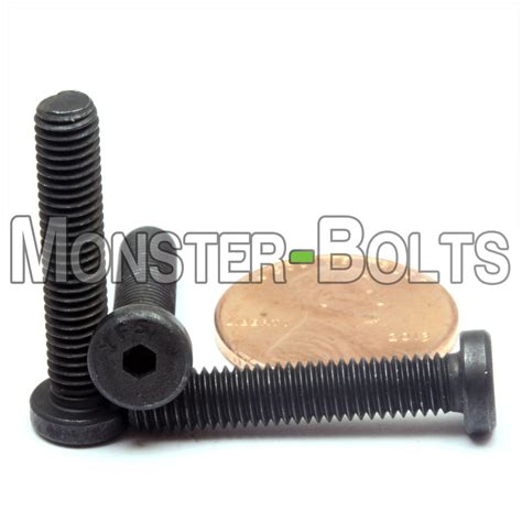 10 32 Low Head Socket Cap Screws Alloy Steel Black Oxide Monster Bolts