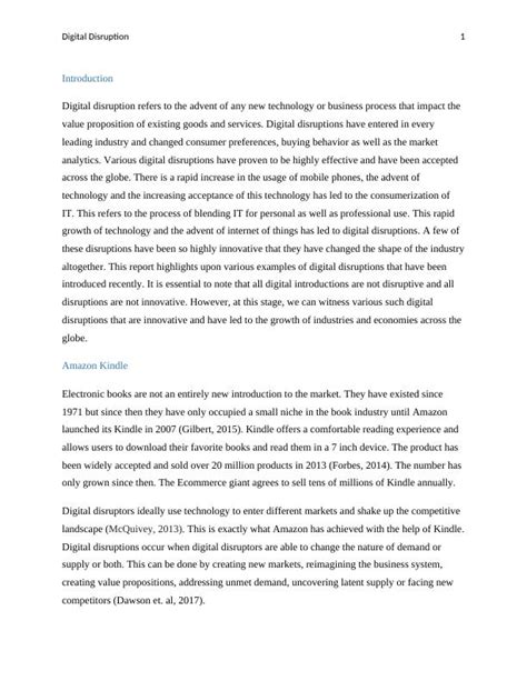 Analyzing Digital Disruption Trends In Global Business