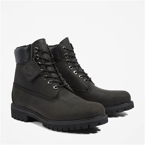 Timberland® Premium 6 Inch Waterproof Boot For Men In Black
