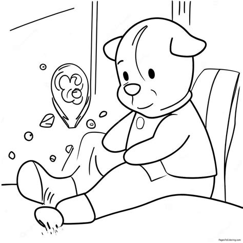 Christopher Robin Coloring Page 34382 27667