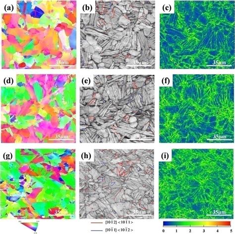 Ebsd Results At The Areas ∼2 Mm Away From Fracture Surfaces Of Download Scientific Diagram