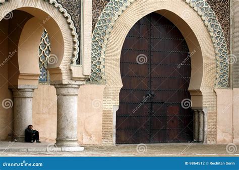 Bab El Mansour Editorial Photography Image Of Detail 9864512