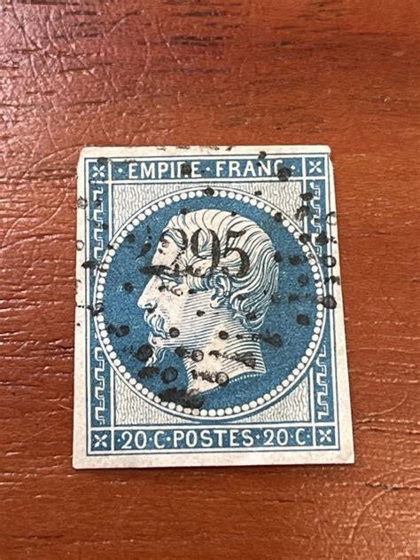 Empire Franc 20 C Postes Briefmarke Napoleon Iii Selten Gebraucht In Mägenwil Für Chf 1 Mit