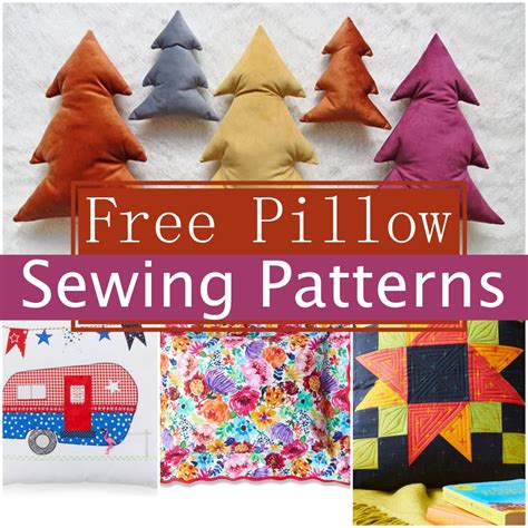 10 Free Pillow Sewing Patterns Diy Crafts