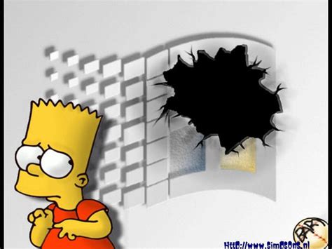 Bart Breaks Window By Gatorbitten On Deviantart