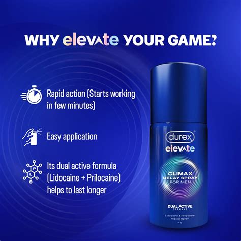 Durex Elevate Delay Spray For Men