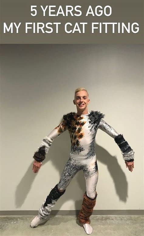 Cats S And Stills — Matthew Levick In His Costume Fitting For
