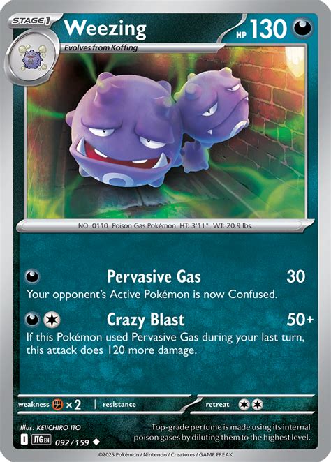 Weezing Pokémon Detail