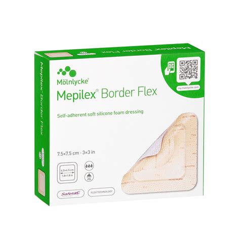 Mepilex™ Border Flex Dressing Wound Care Idg Medica