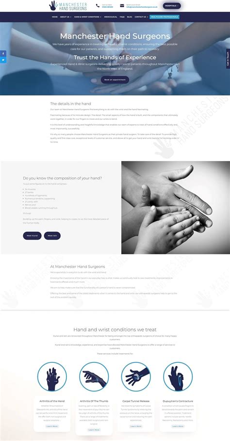 Manchester Hand Surgeons Buzz Panda Digital
