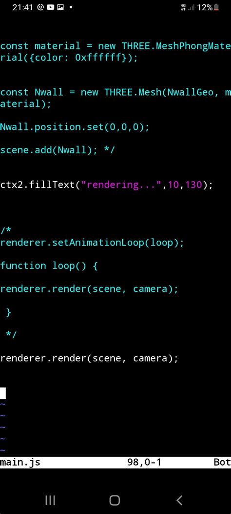 Rendererrender Not Doing Anything Questions Threejs Forum