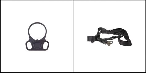 Employee Favorites Sling Kit Ar 15 M16 Ambidextrous Sling Adapter End Plate Quick Adjust