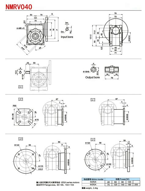 Hộp Giảm Tốc Nmrv 110 Hộp Giảm Tốc Mitaco