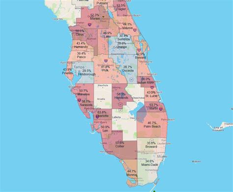 Southwest Florida Zip Code Map