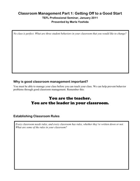 Class Handout Examples At Mary Folsom Blog
