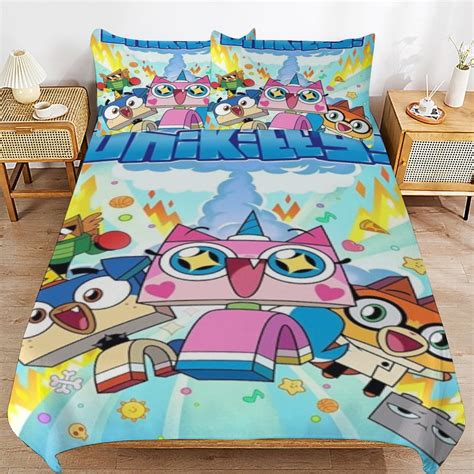 Unikitty Bed Duvet Cover Microfiber Bedding Sets 3d Printed