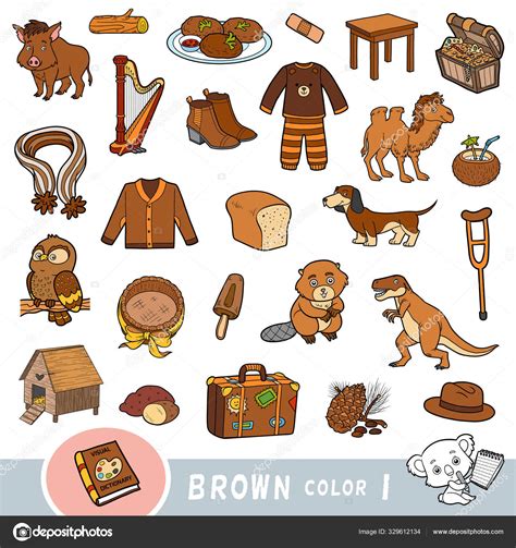 Brown Color Objects For Kindergarten At Phyllis Lange Blog