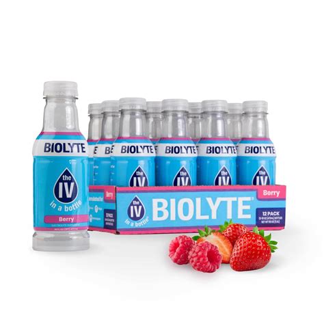 Biolyte Electrolyte Drink Iv In A Bottle Electrolyte Drink For Rapid